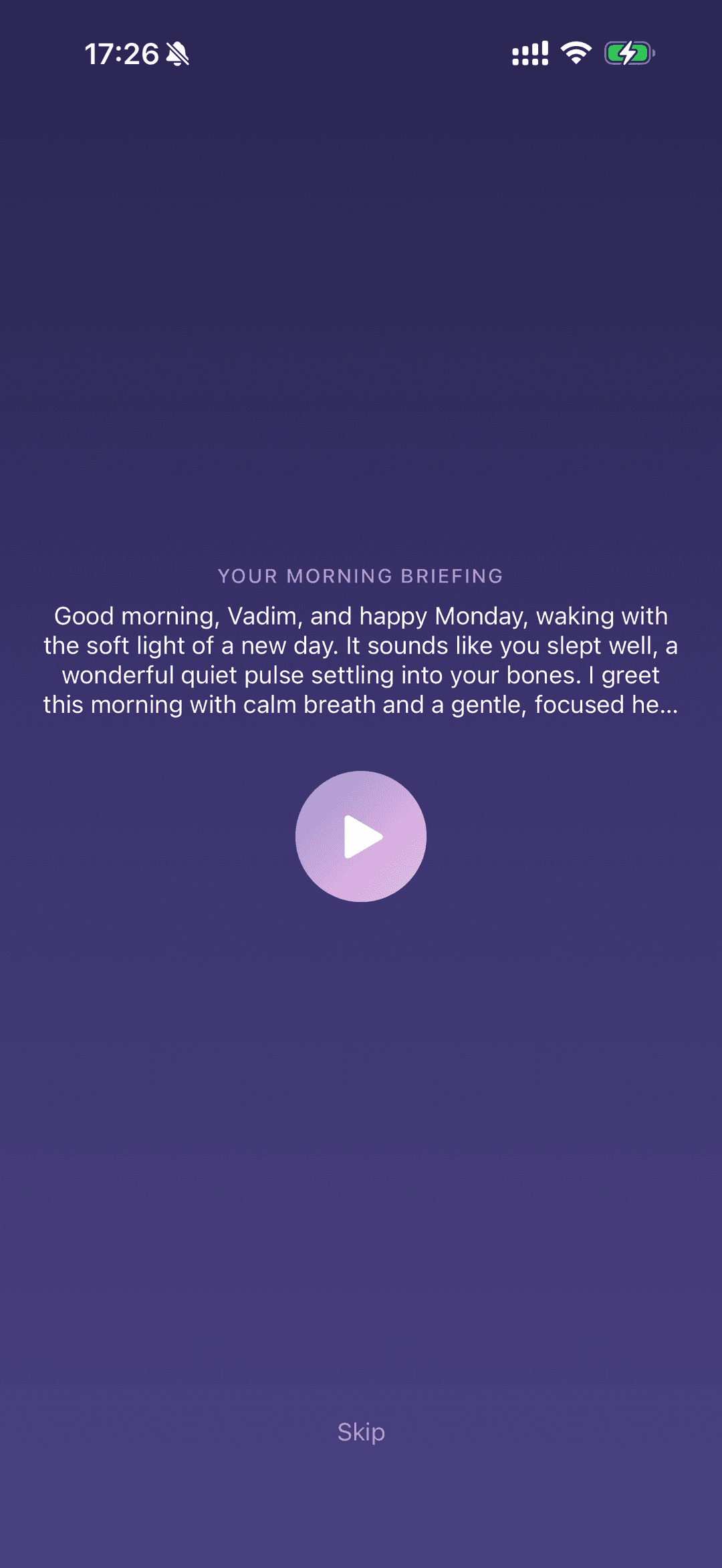 WakeMind — AI Morning Companion